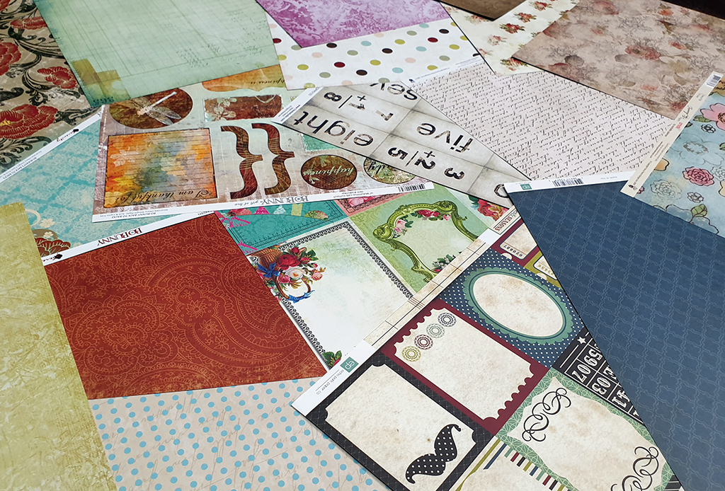 12x12 Papers Collection (25 sheets - Premium Quality) - IndigoBlu