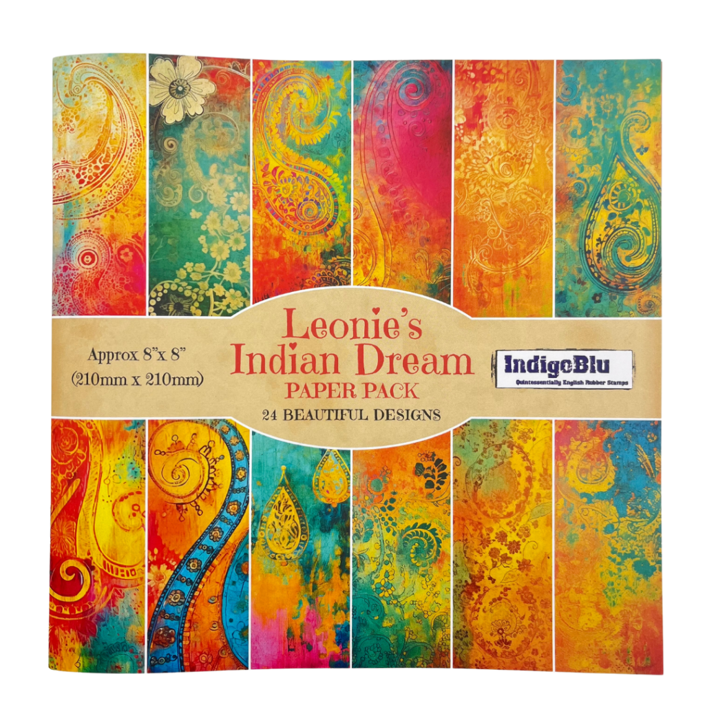 Leonie's Indian Dream Paper Book - 8" x 8" - IndigoBlu