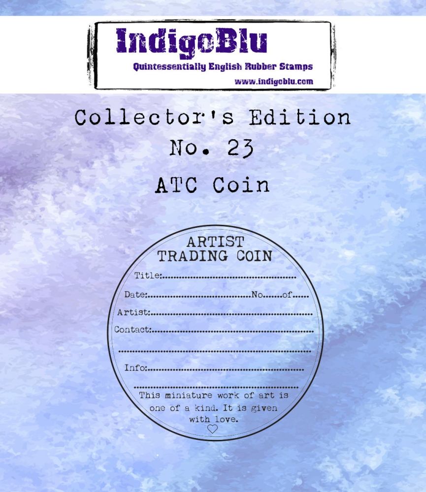 Collectors Edition - Number 23 - ATC Coin - IndigoBlu