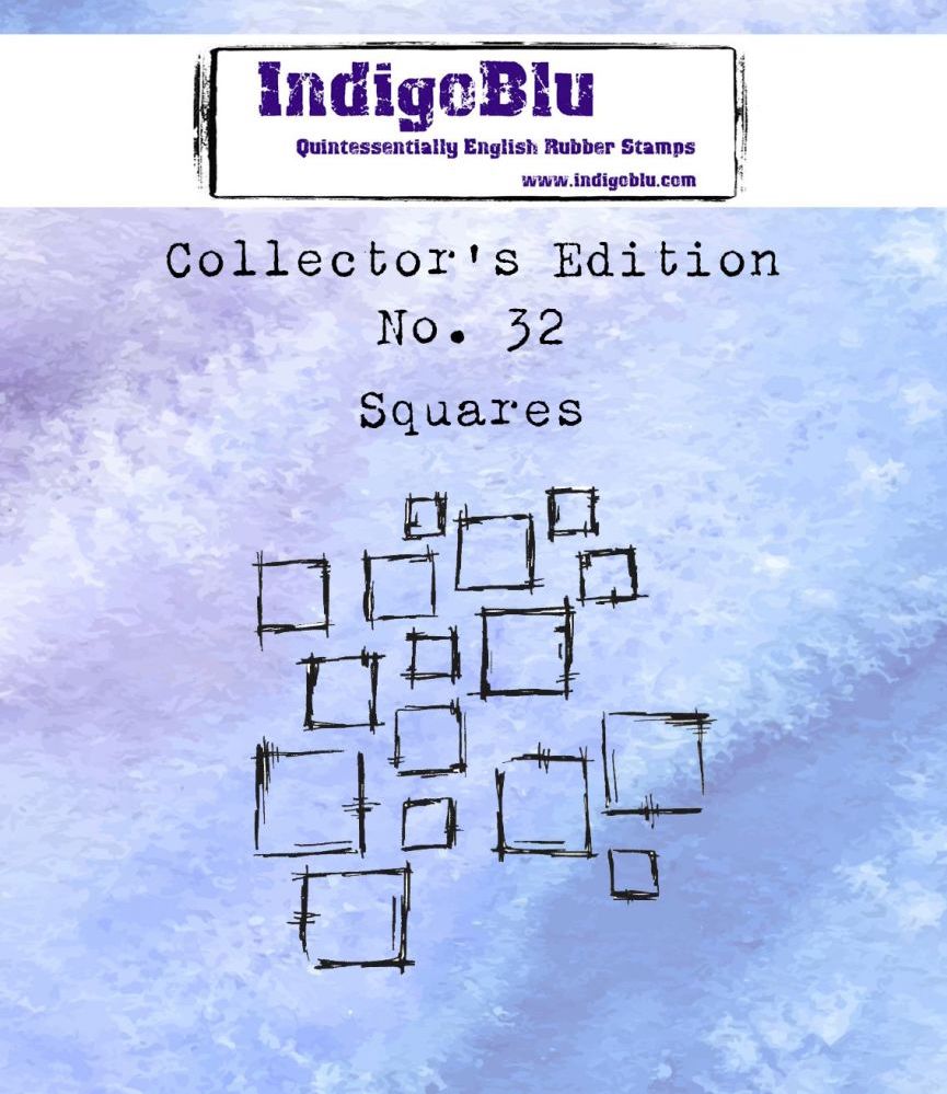 Collectors Edition - Number 32 - Squares - IndigoBlu