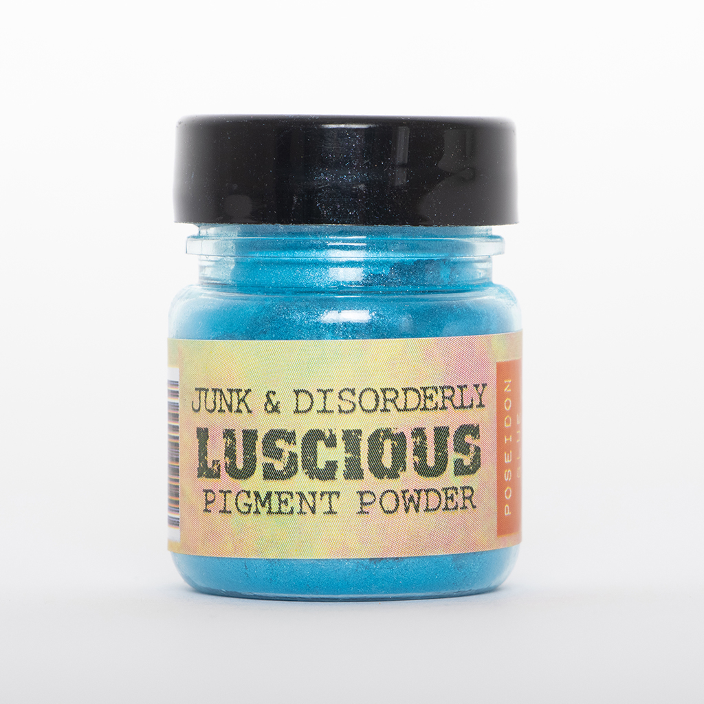 Luscious Pigment Powder - Poseidon Blue (25ml) - IndigoBlu