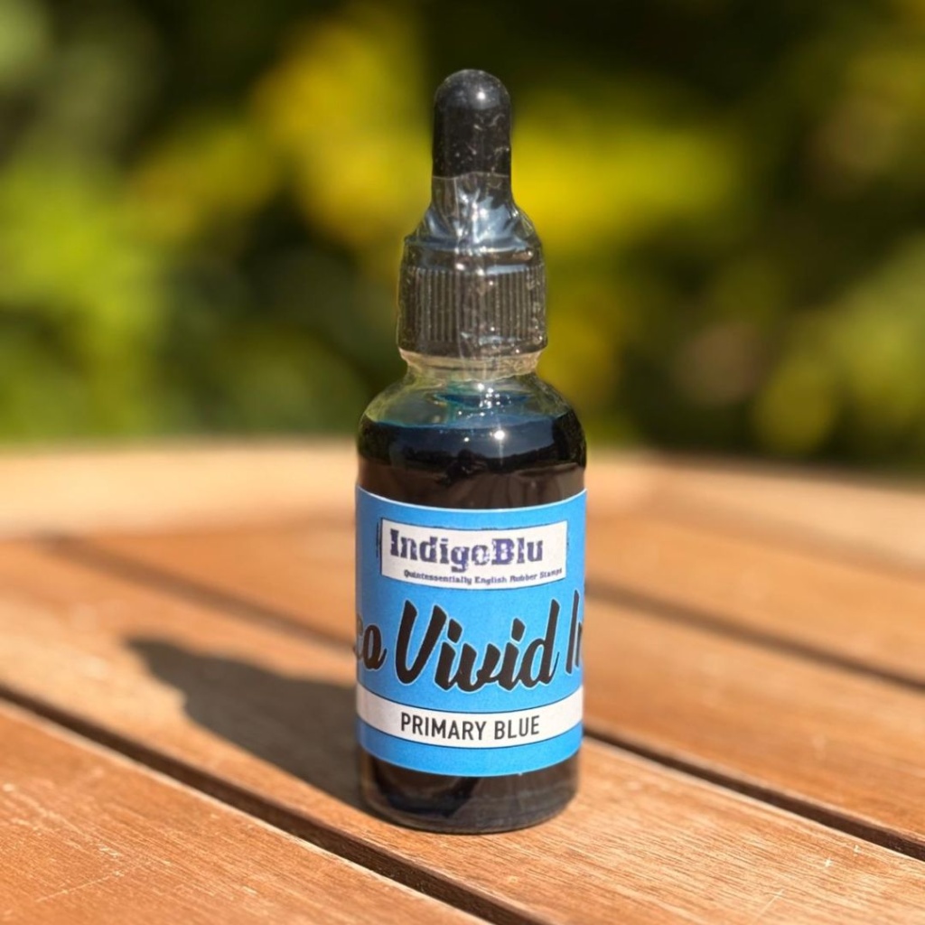 Eco Vivid Ink - 30ml - Primary Blue - IndigoBlu