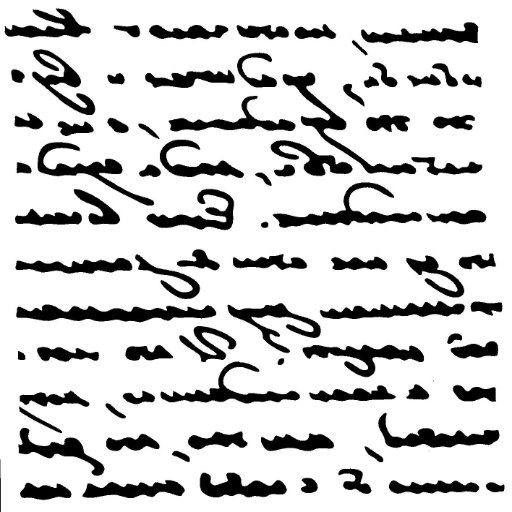 Stencil - Script (6x6 inch) - IndigoBlu