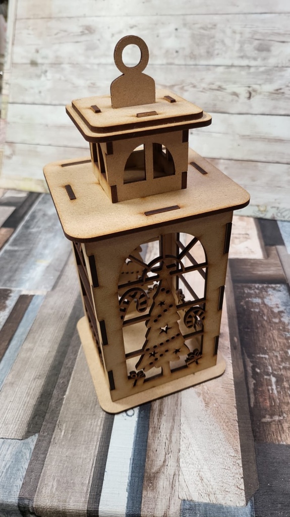 Woodology - Tree Lantern - IndigoBlu