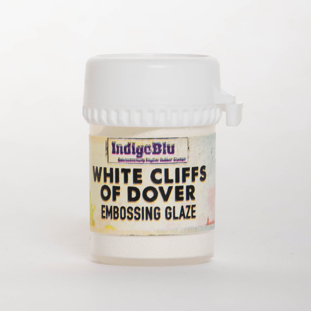 Ultra Fine Embossing Powder - White Cliffs of Dover (20ml) - IndigoBlu