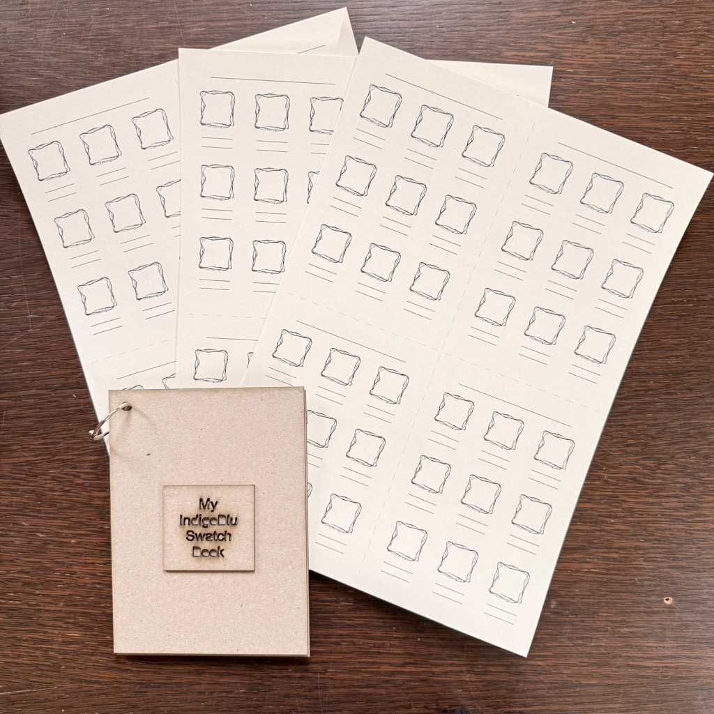 Swatch Book - A5 - IndigoBlu