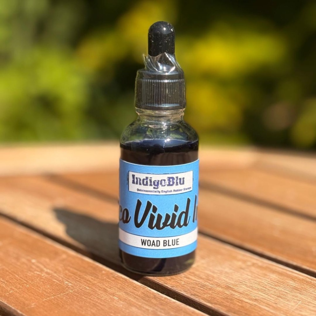 Eco Vivid Ink - 30ml - Woad Blue - IndigoBlu