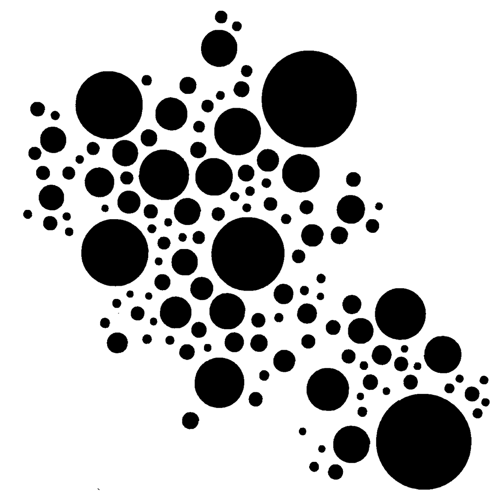 Stencil - Bubbles (6x6 inch) - IndigoBlu