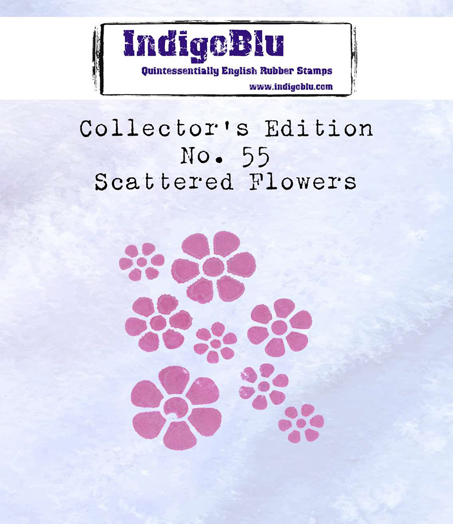 Collectors Edition - Number 55 - Scattered Flowers - IndigoBlu