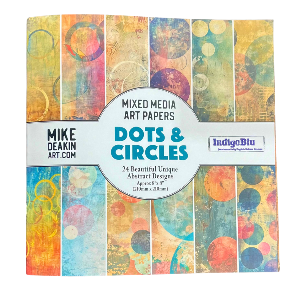 Dots and Circles Paper Book - 8" x 8" - IndigoBlu