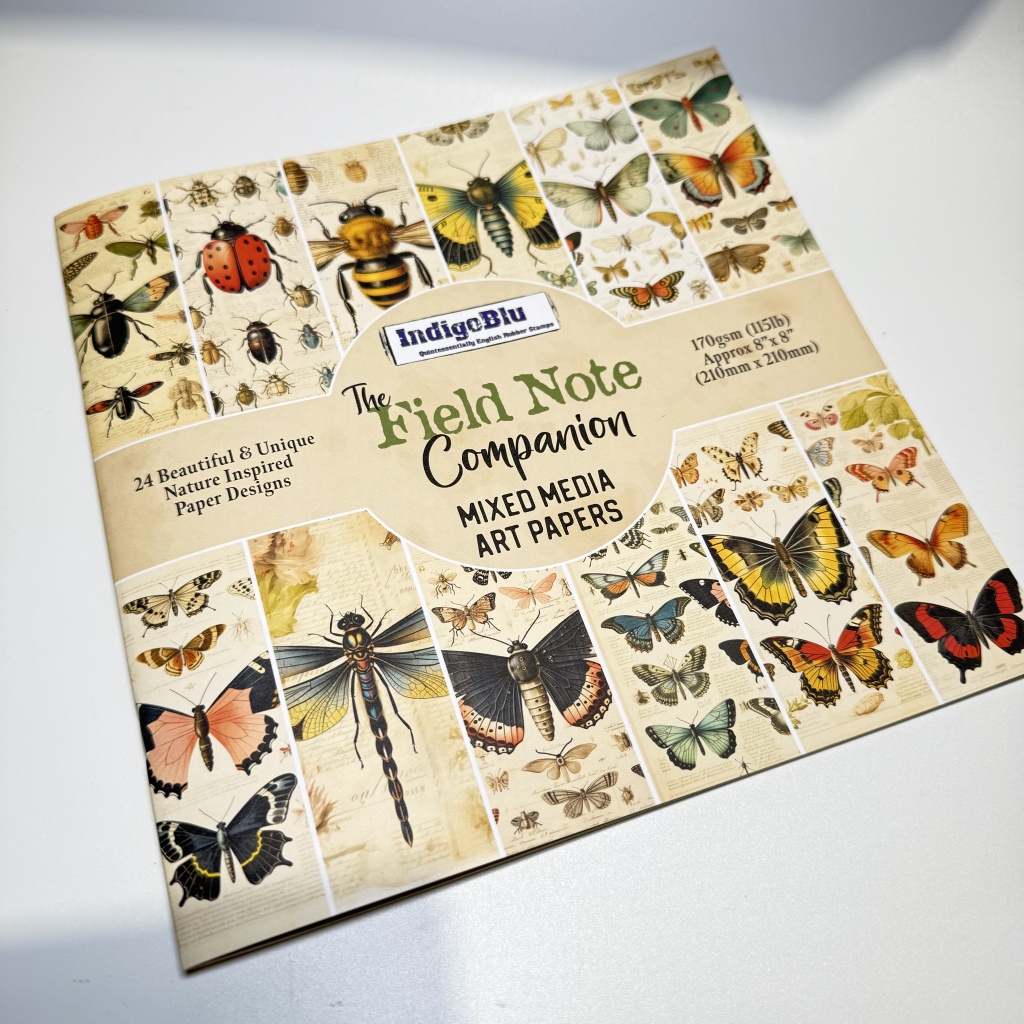 Field Note Companion Paper Book - 8" x 8" - IndigoBlu