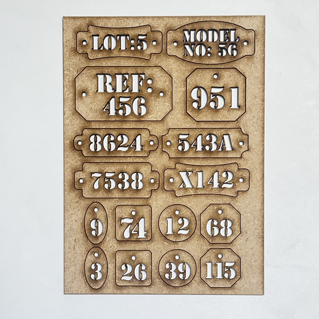 Woodology - Foundary Labels - IndigoBlu