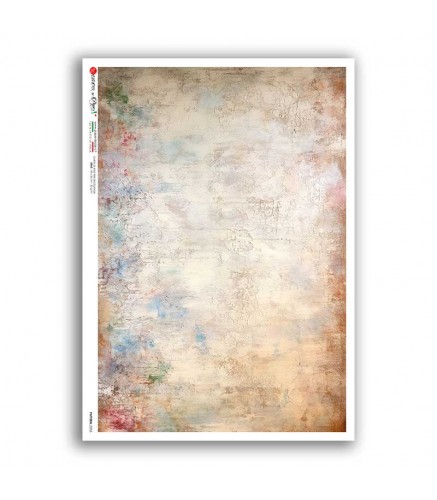 Premium Rice Paper - Pattern-0255 - 1 Design of A4 - IndigoBlu